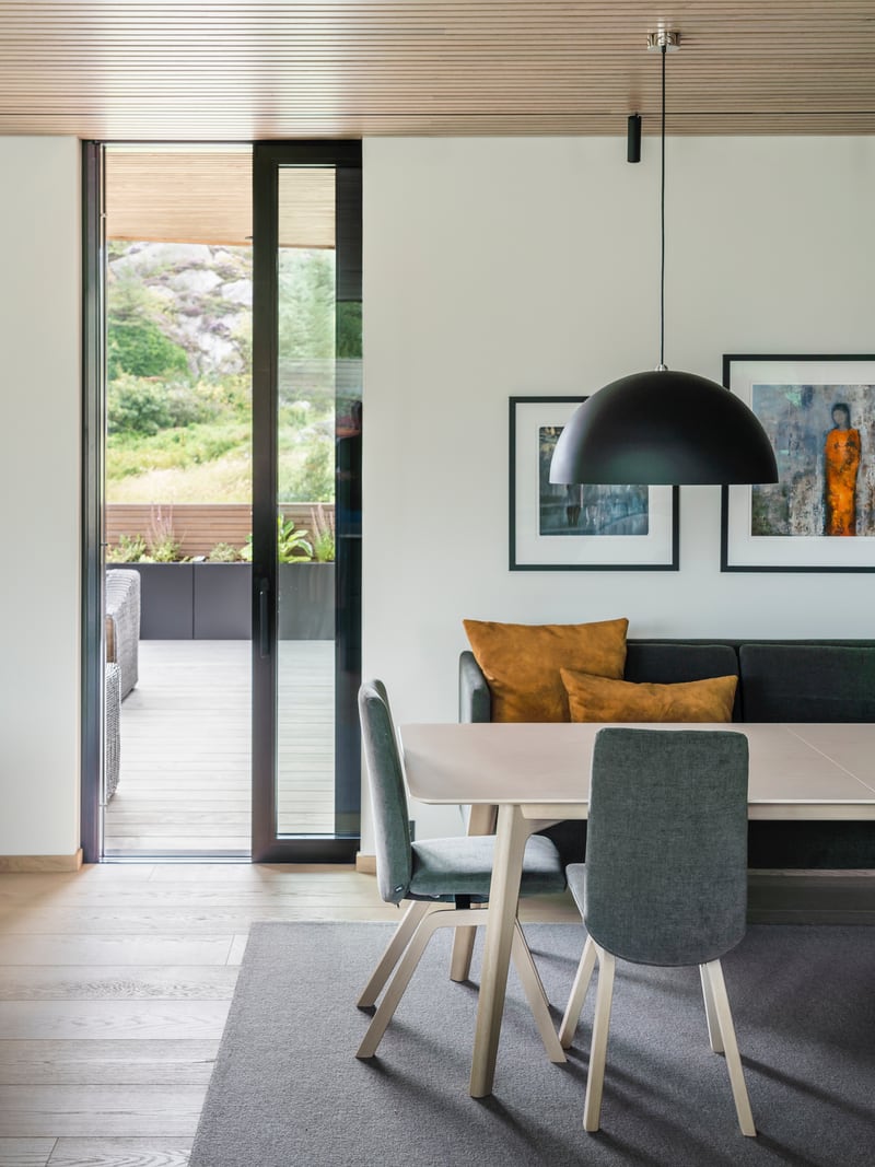 Skreddersydd løsning ned til minste detalj: bolig ved Skudenesfjorden