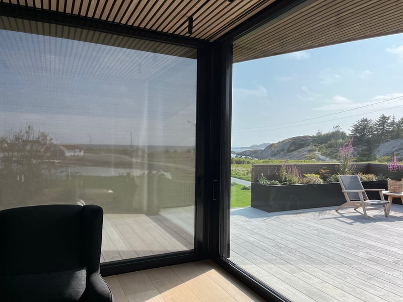 Moderne solskjerming forener estetikk og funksjonalitet