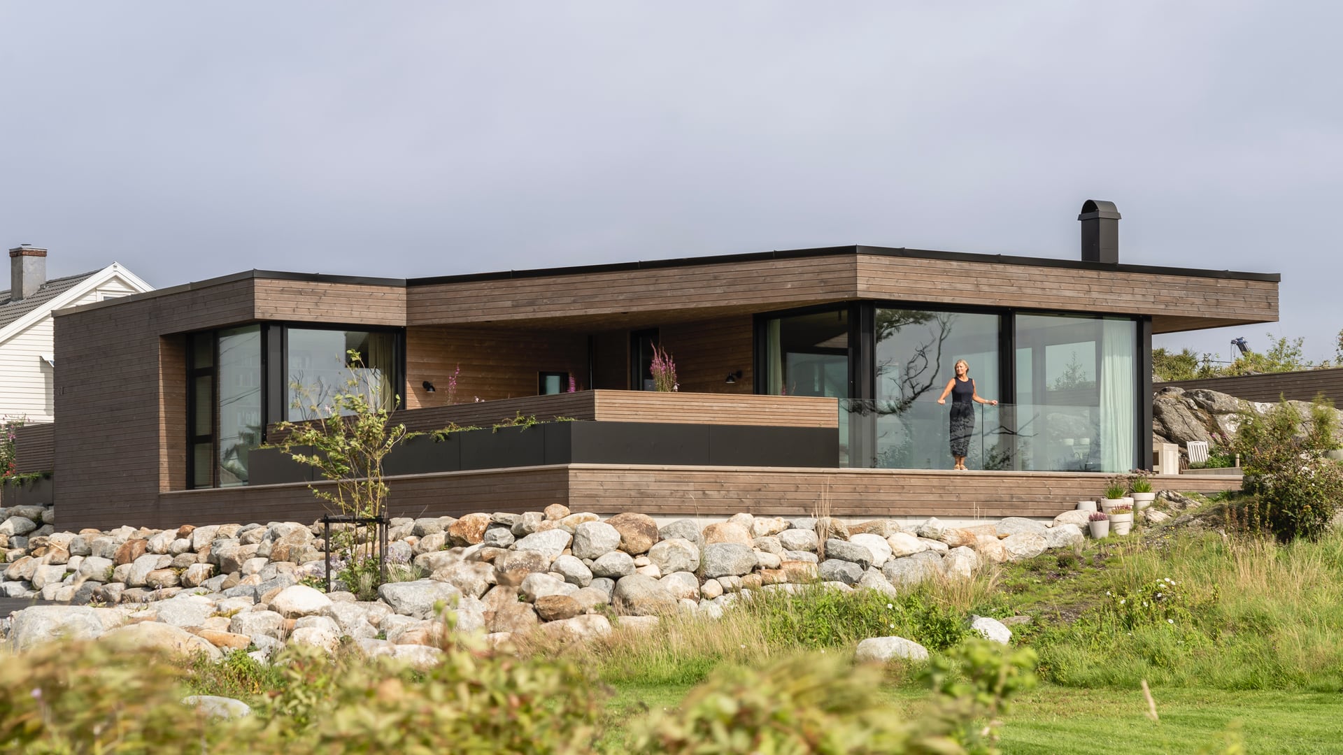 Skreddersydd løsning ned til minste detalj: bolig ved Skudenesfjorden